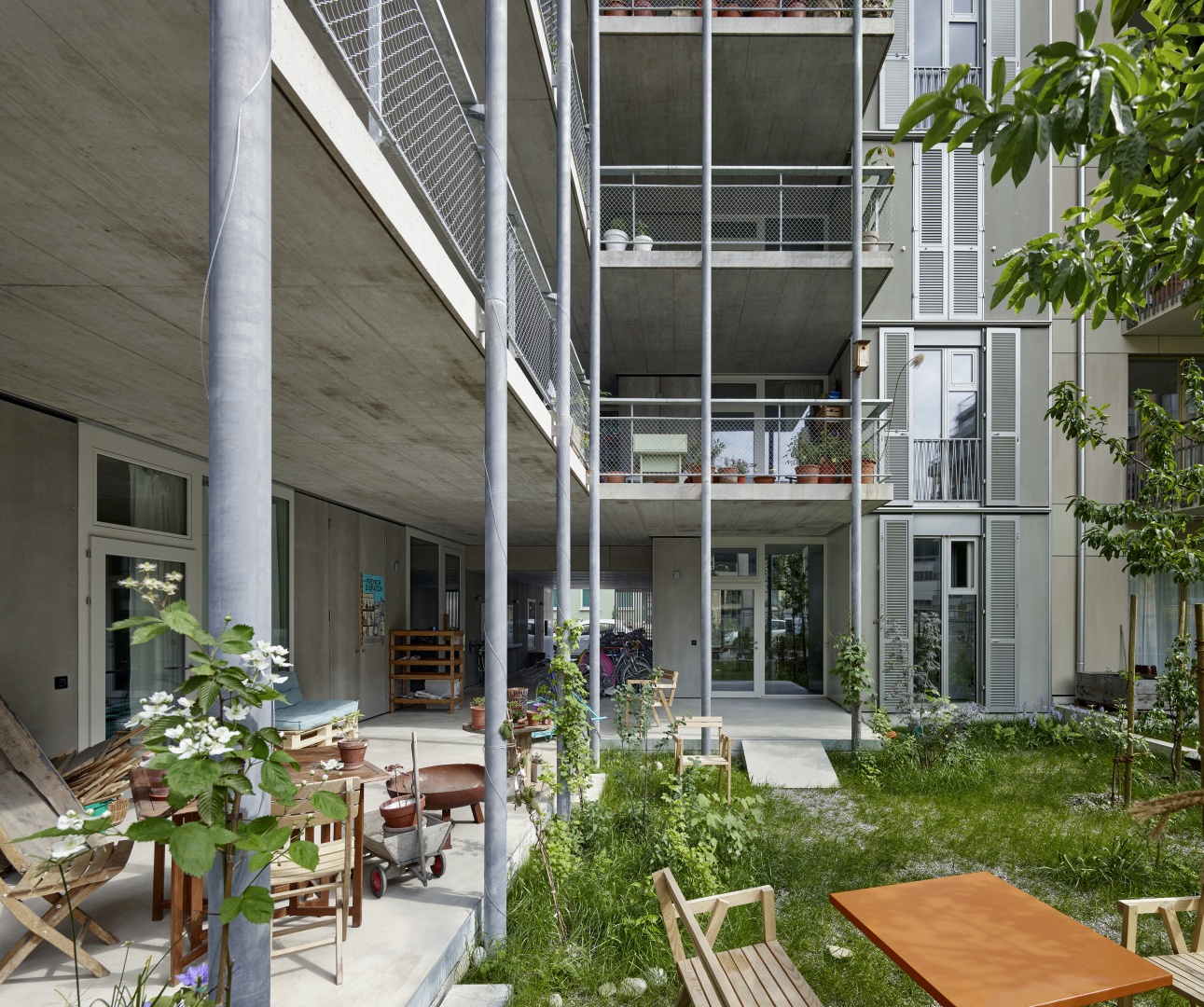 Wohnhaus Lysbüchel Süd - Architekturprojekte - swiss-arc.ch