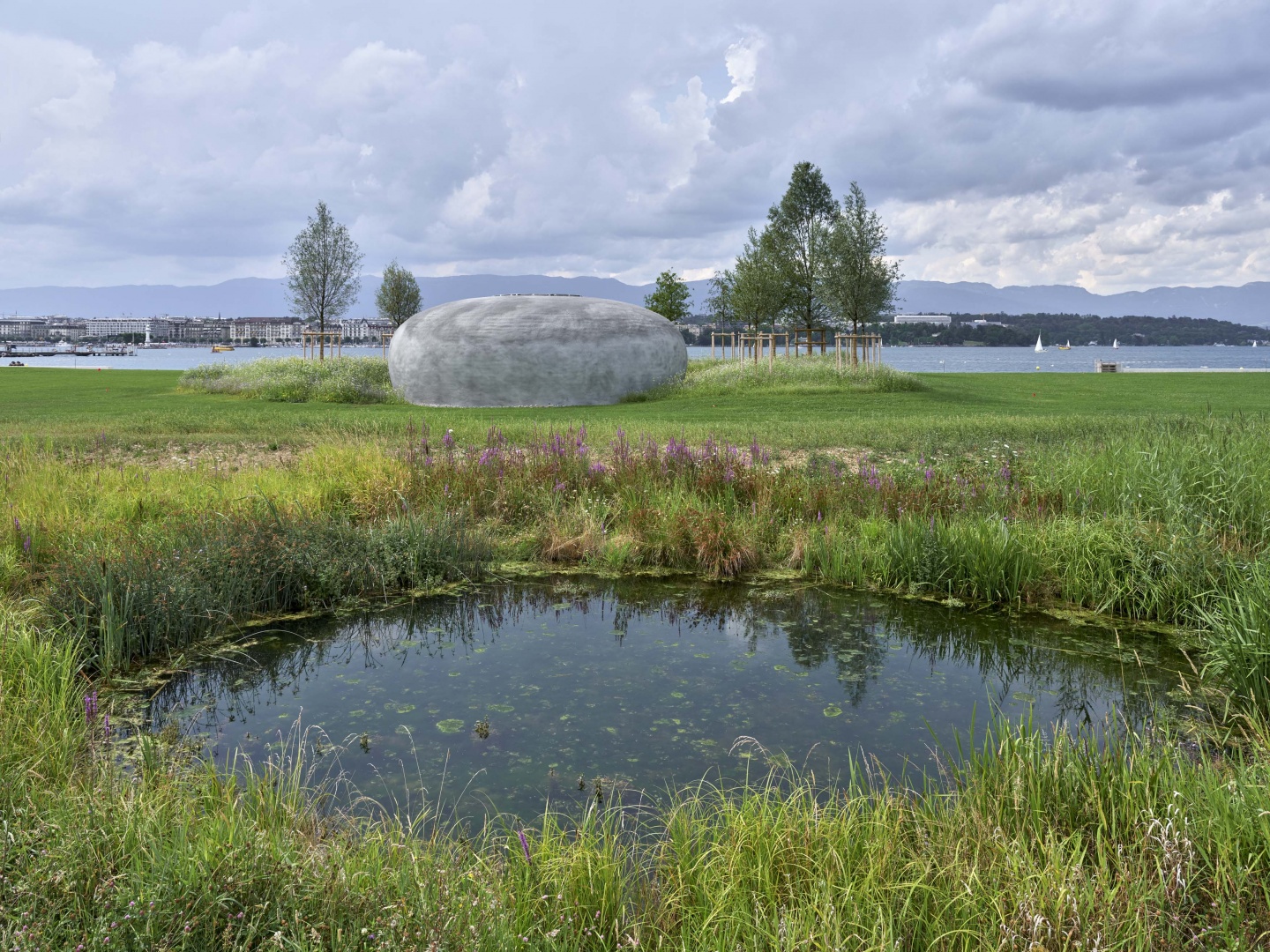 Kieselstein am Strand - Architekturprojekte - swiss-arc.ch