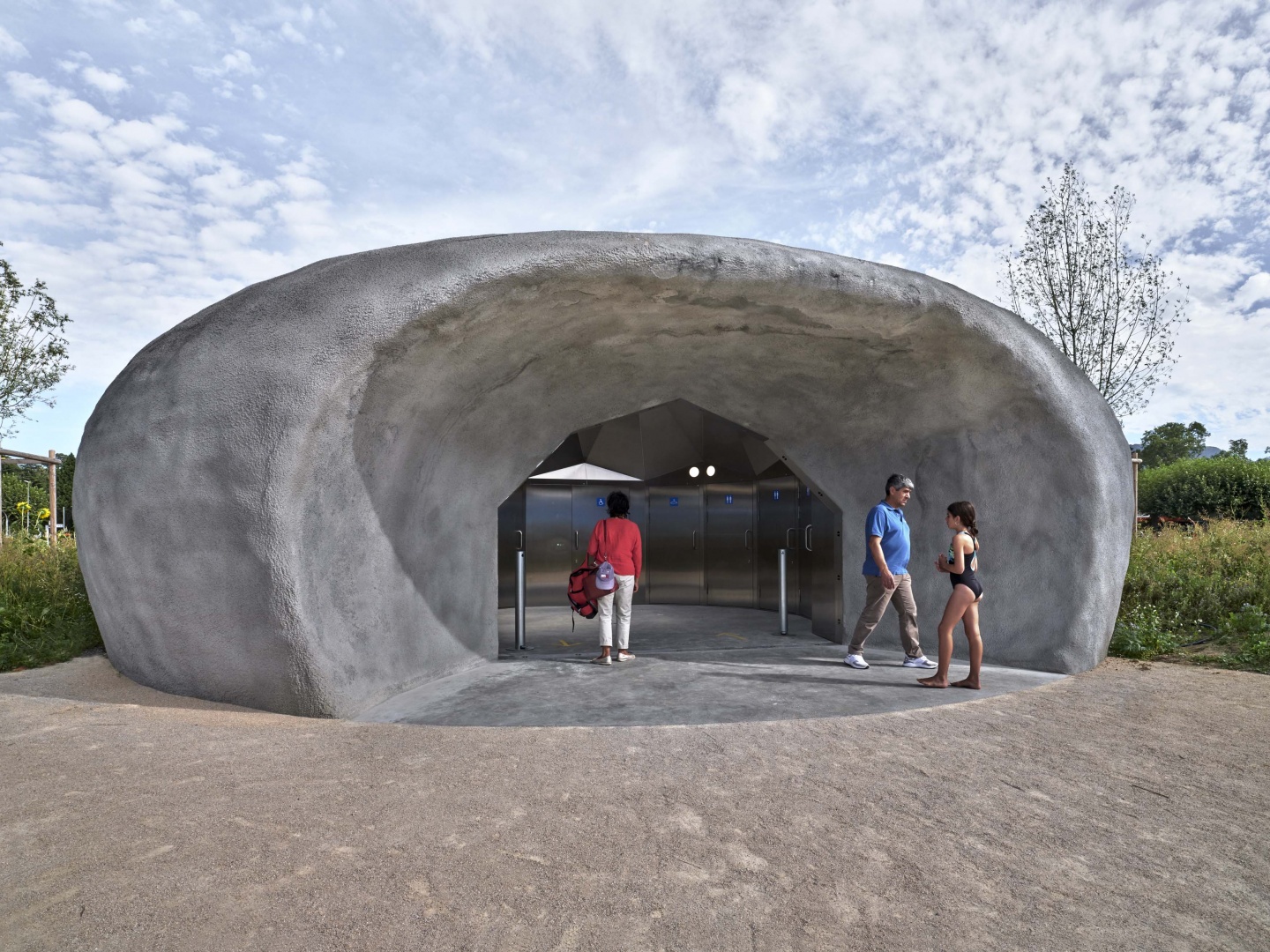 Kieselstein am Strand - Architekturprojekte - swiss-arc.ch